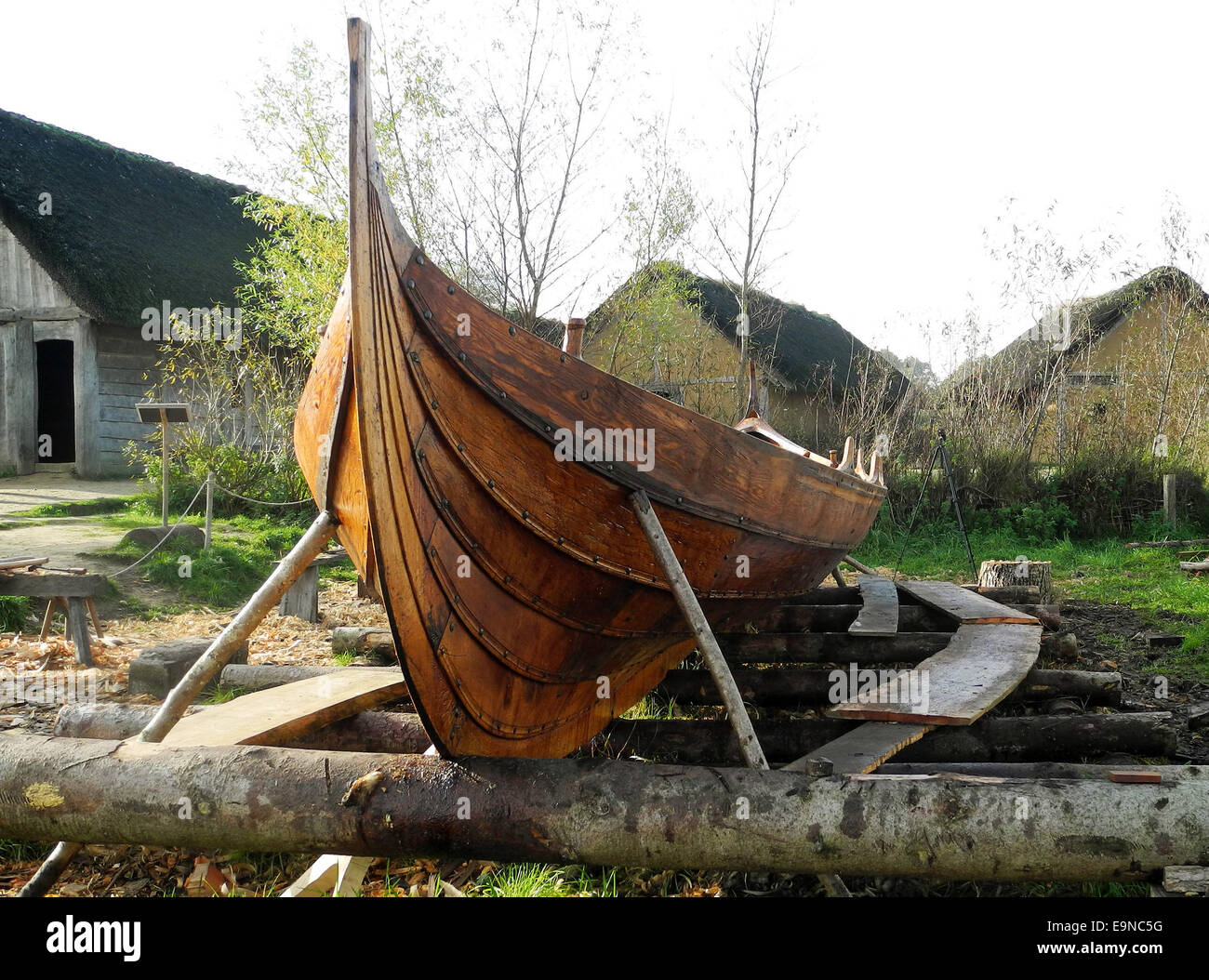 Viking shipbuilding hi-res stock photography and images - Alamy
