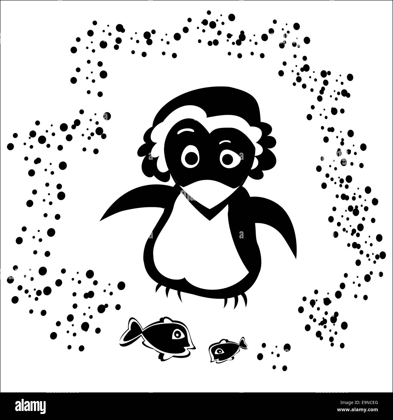 Outline drawing bird in Black and White Stock Photos & Images - Alamy