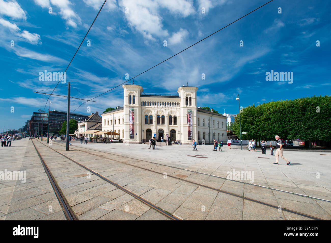 Nobel Peace Center in Oslo Norway Stock Photo - Alamy