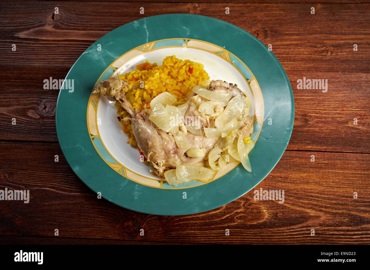Yassa is a spicy marinated Stock Photo - Alamy