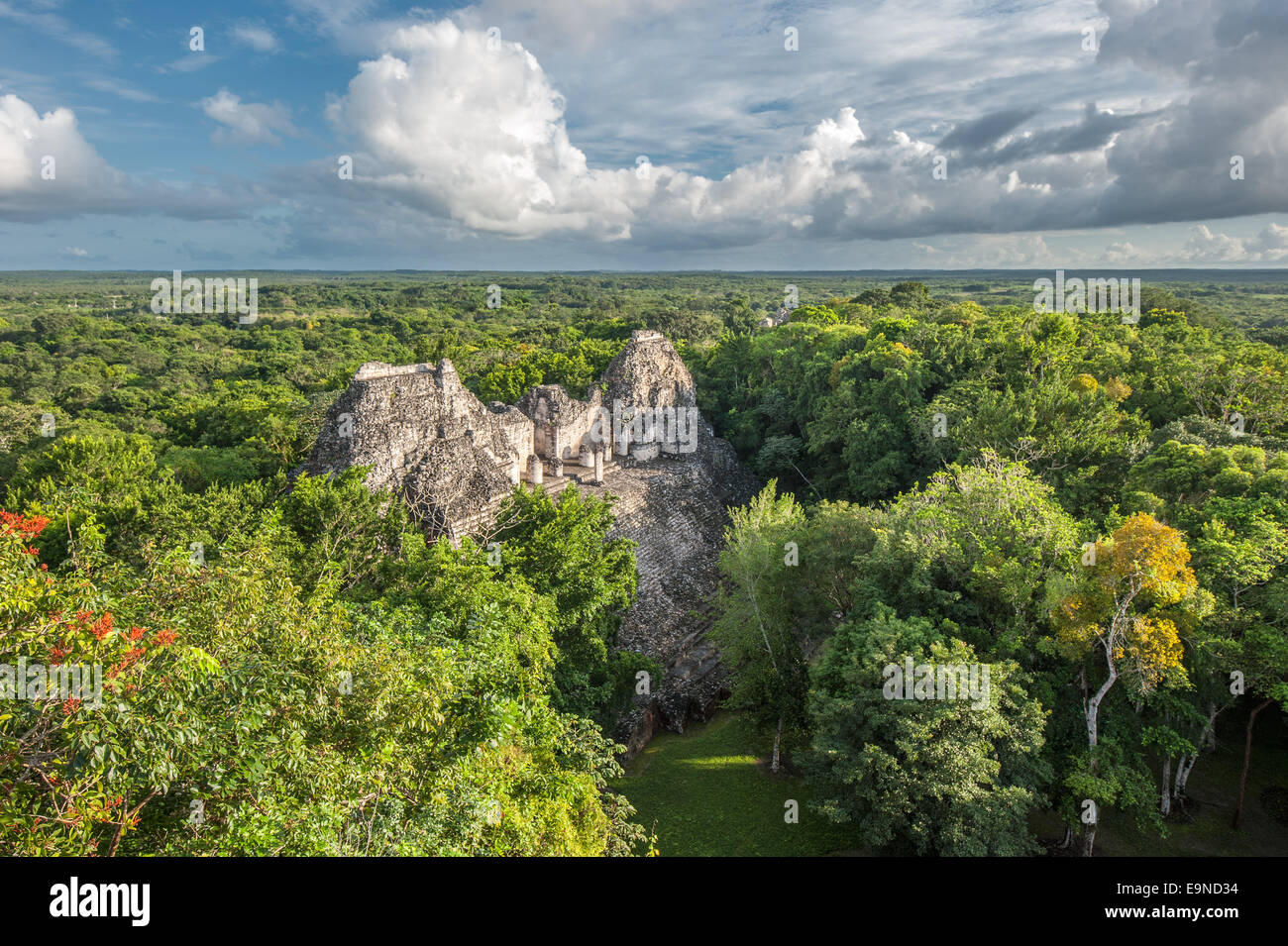 Ruins of Becan, Yucatan, Mexico Stock Photo - Alamy