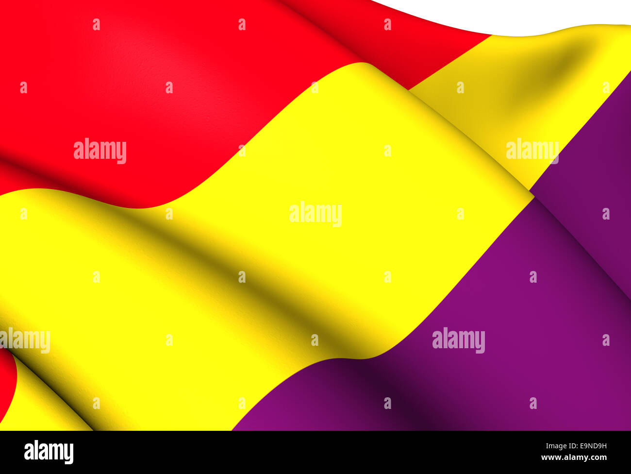 Second Spanish Republic Flag Stock Photo - Alamy