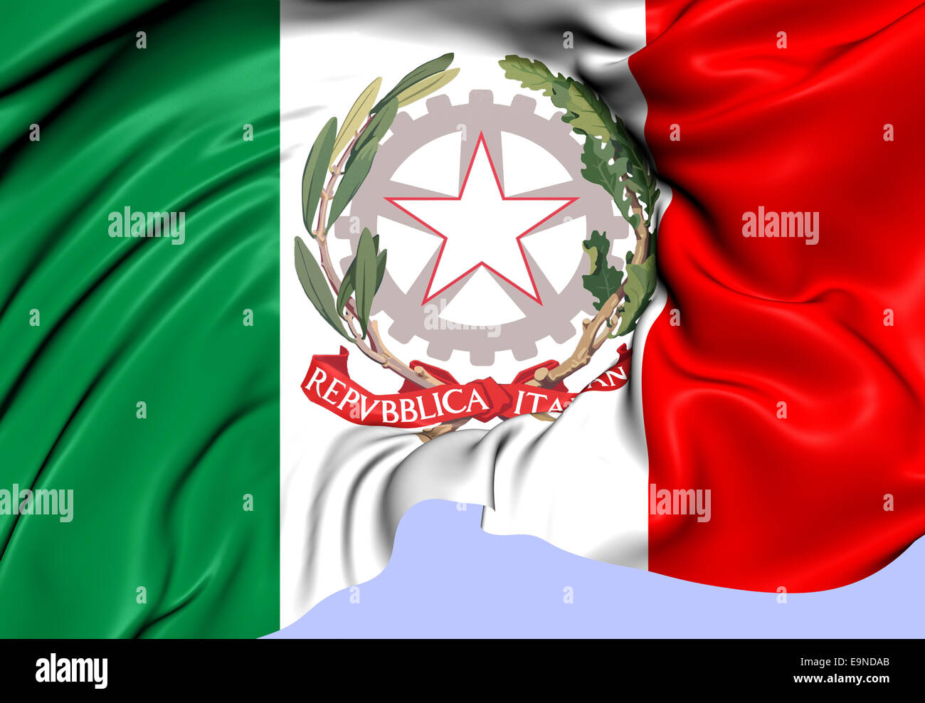 Flag of Italy Stock Photo - Alamy