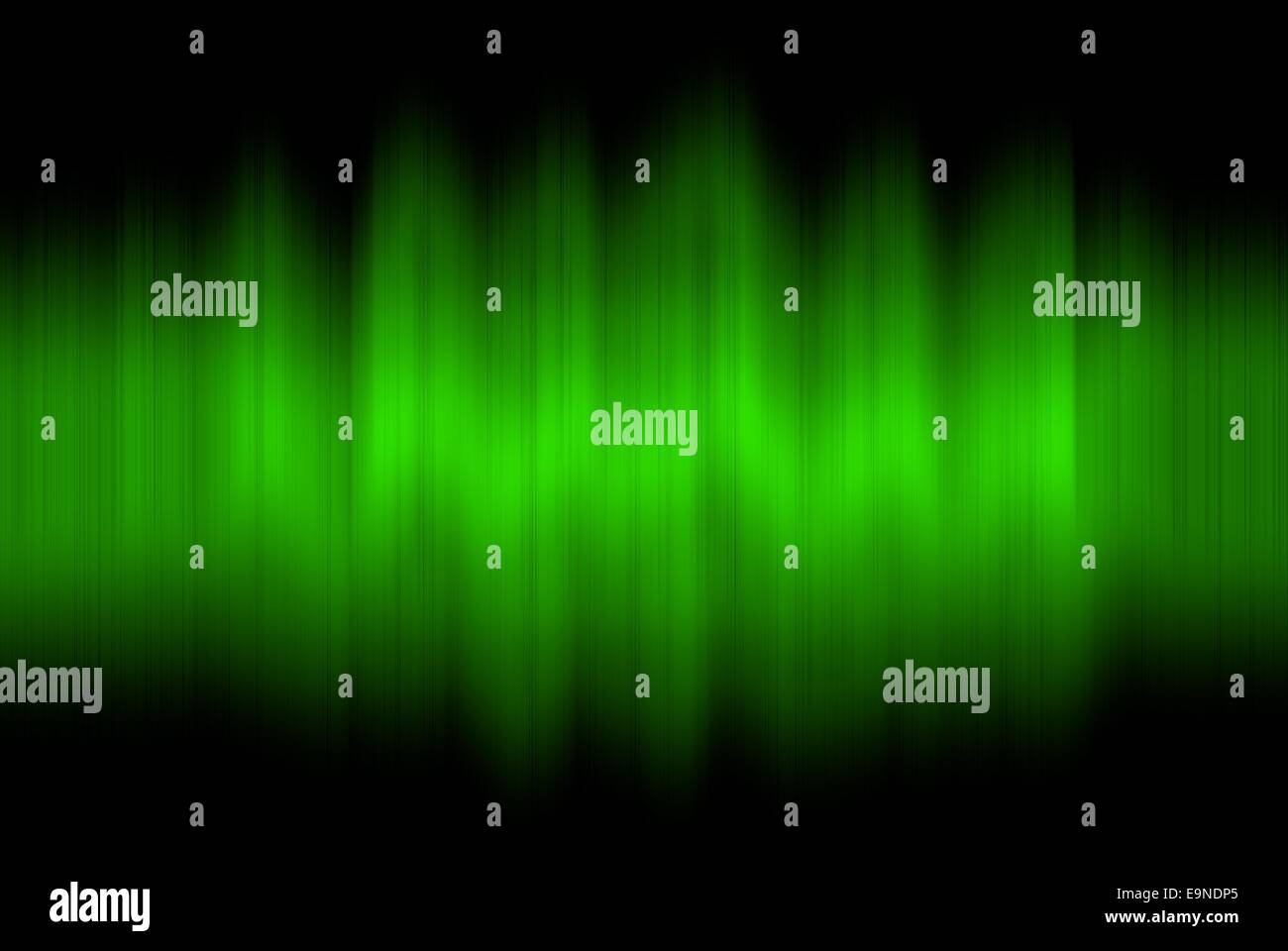 green sound wave Stock Photo - Alamy