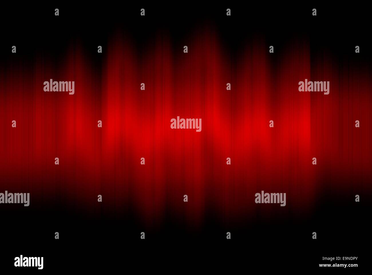 red sound wave Stock Photo - Alamy