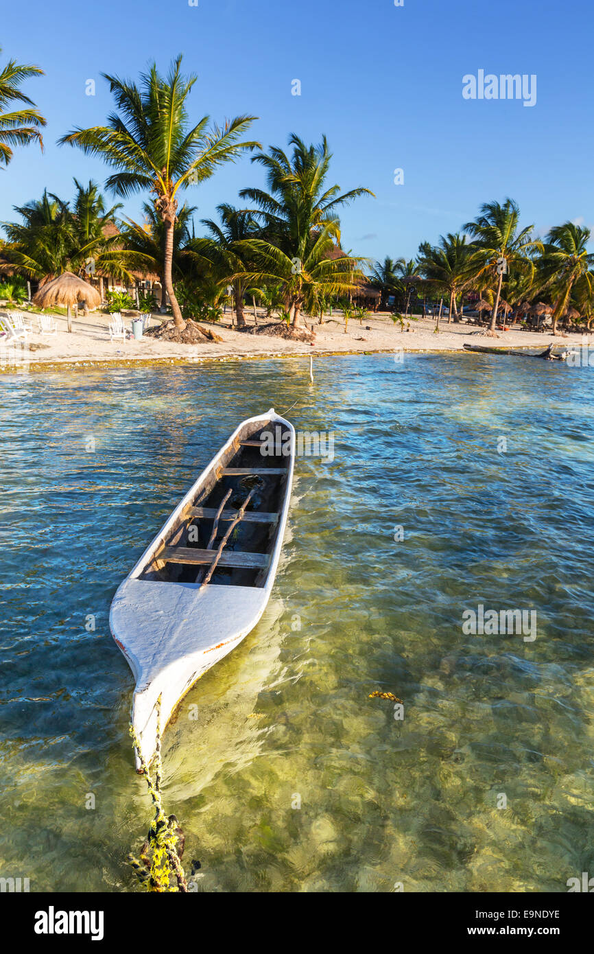 Boat in Mexico Stock Photo - Alamy