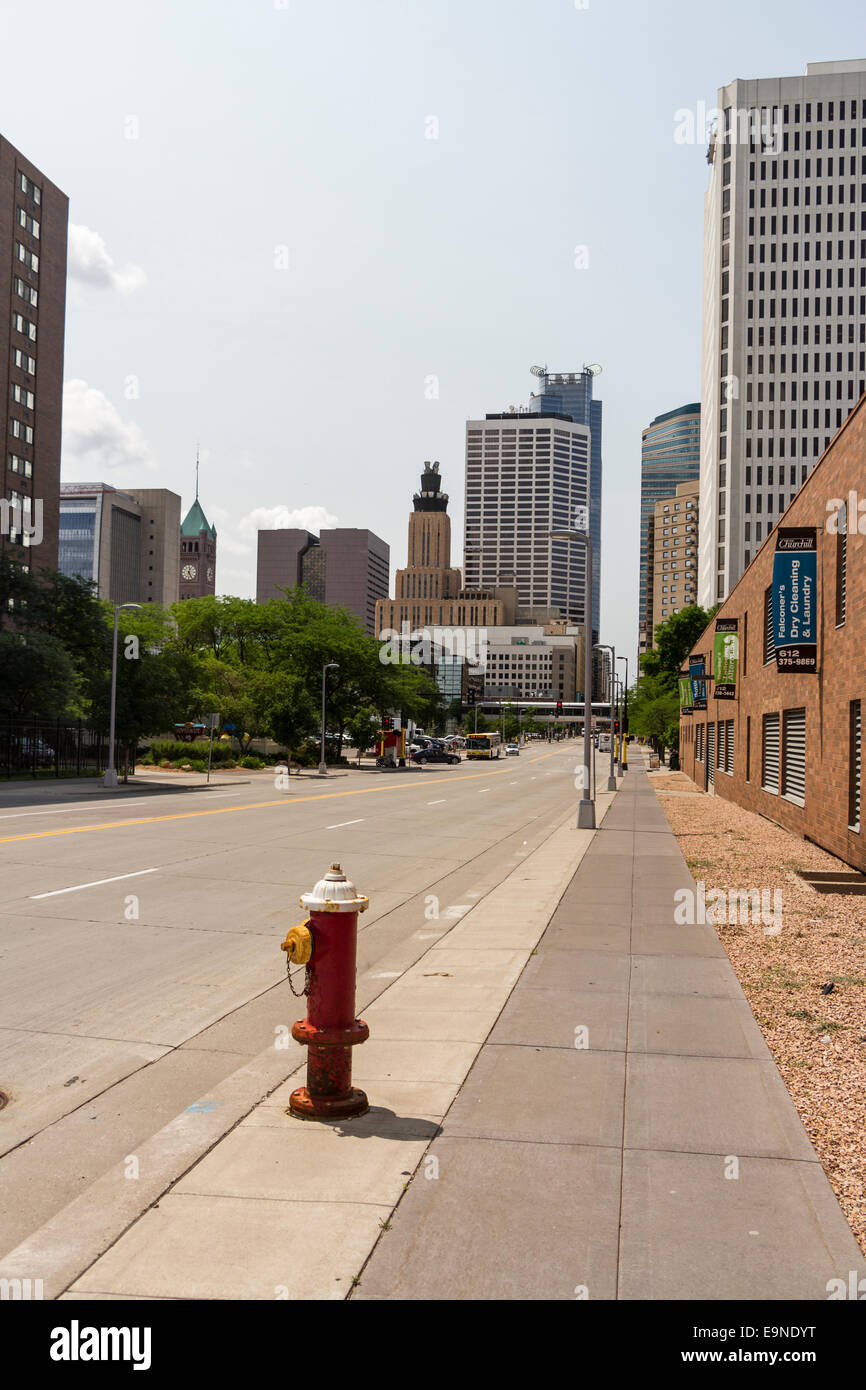 Downtown Minneapolis, Minnesota, USA Stock Photo - Alamy