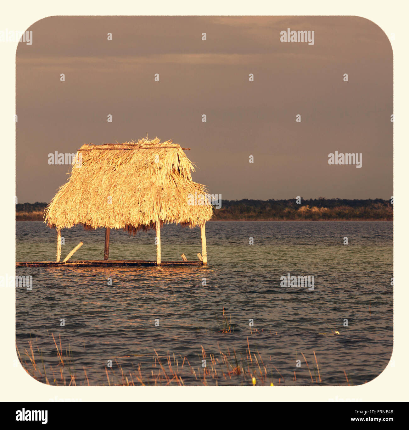 Palapa roof Cut Out Stock Images & Pictures - Alamy