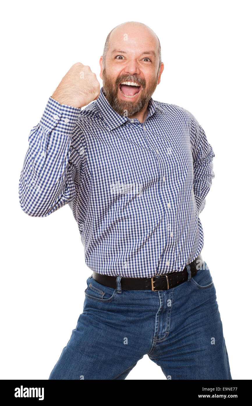 Winner pose hi-res stock photography and images - Alamy