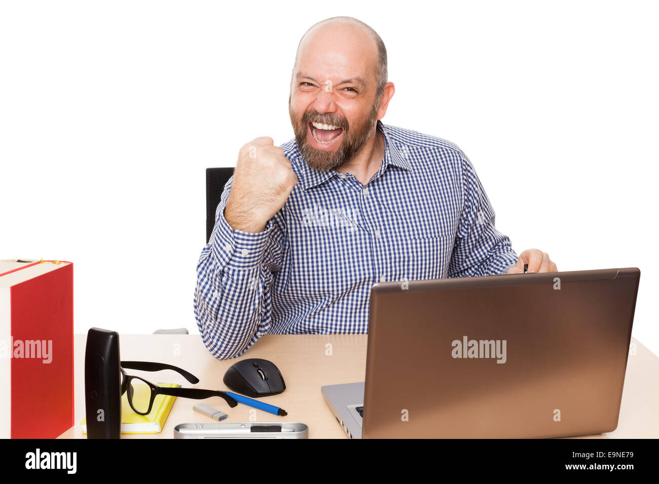 Winner pose hi-res stock photography and images - Alamy