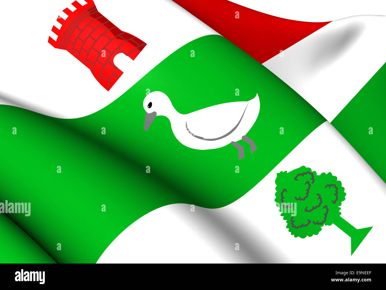 Flag of Halderberge Stock Photo - Alamy