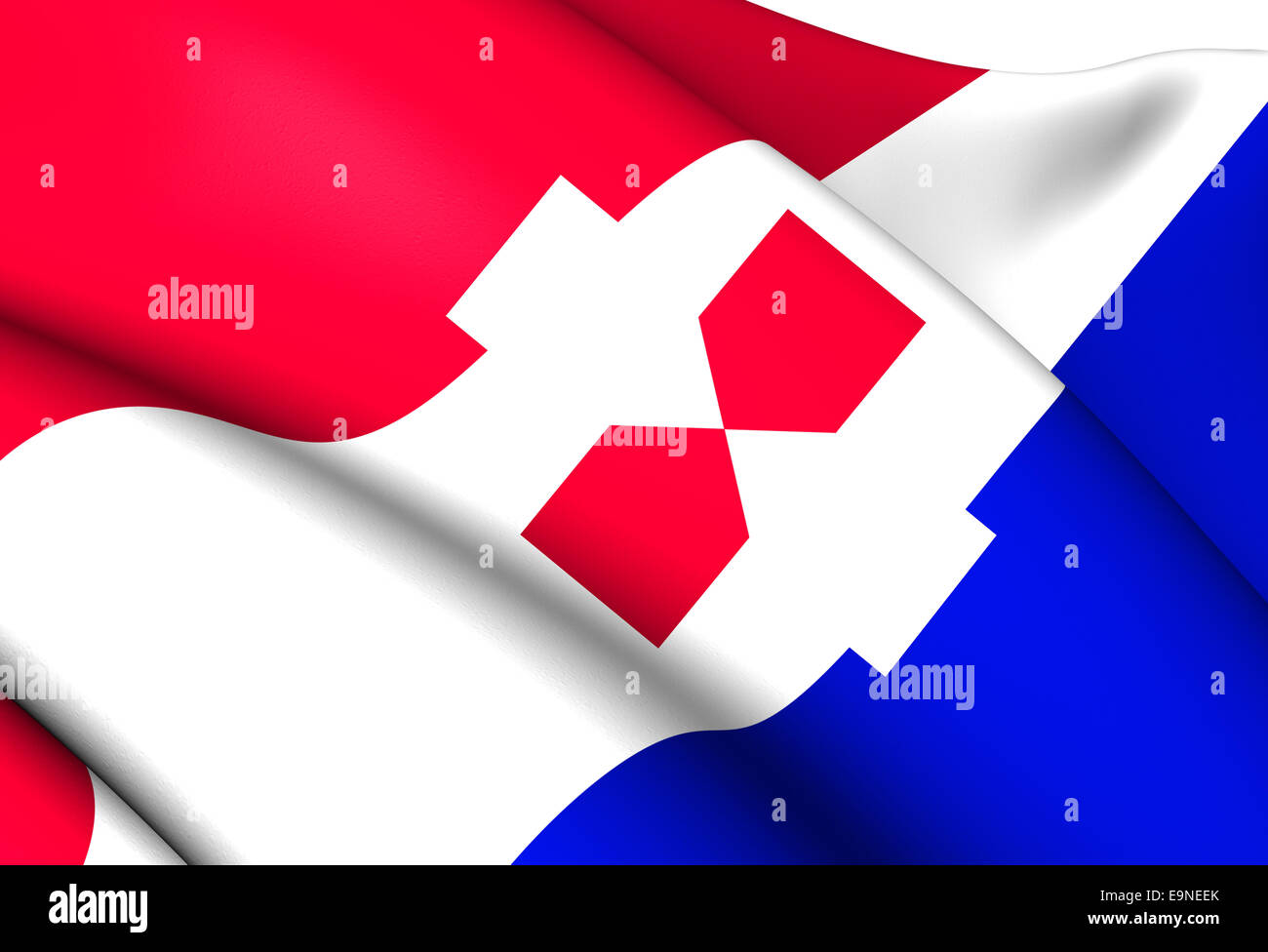 Flag of Zaanstad Stock Photo - Alamy