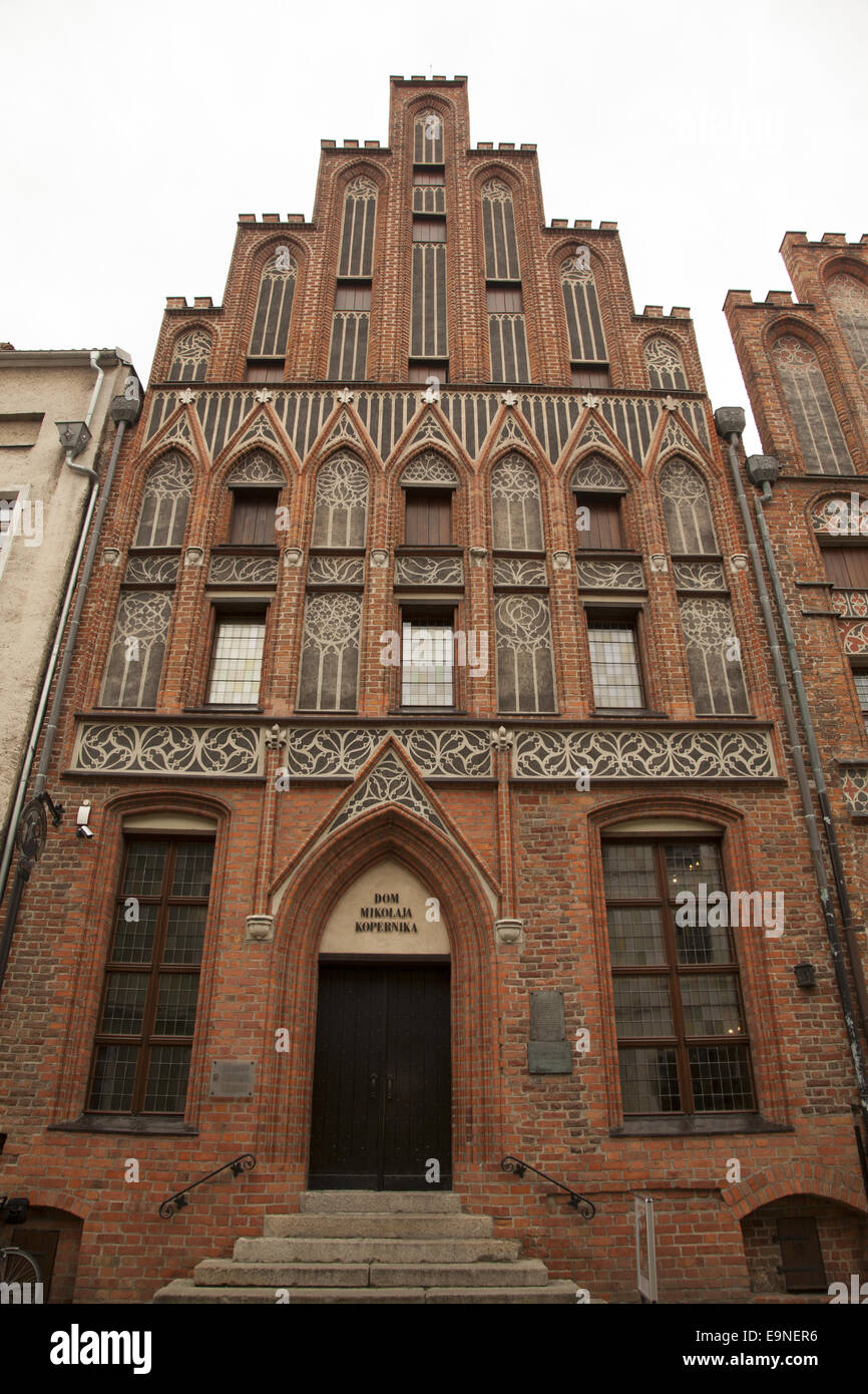 Copernicus House: 14th/15th century Gothic style. Home of Nicolaus ...