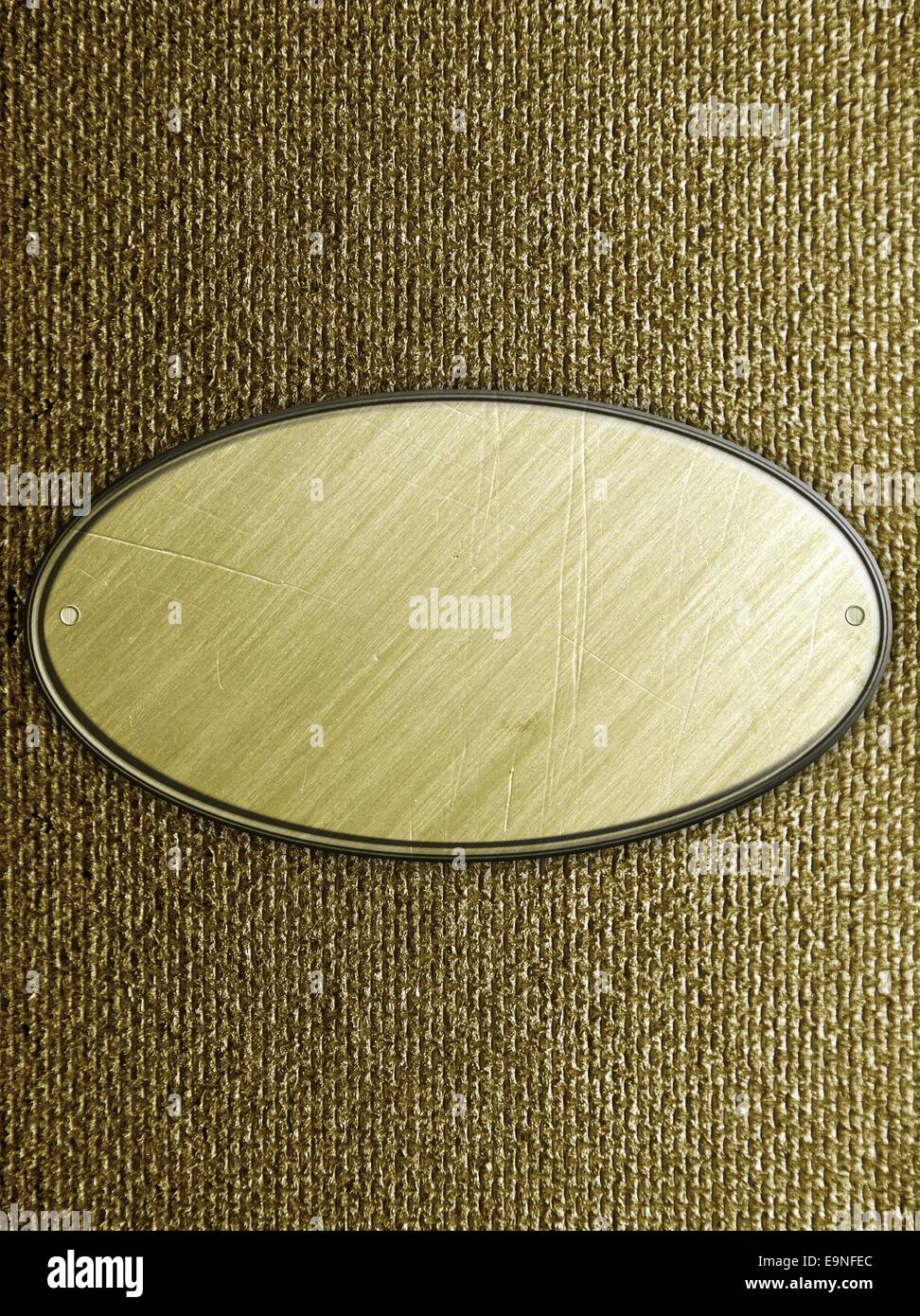 Metal border sign hi-res stock photography and images - Alamy