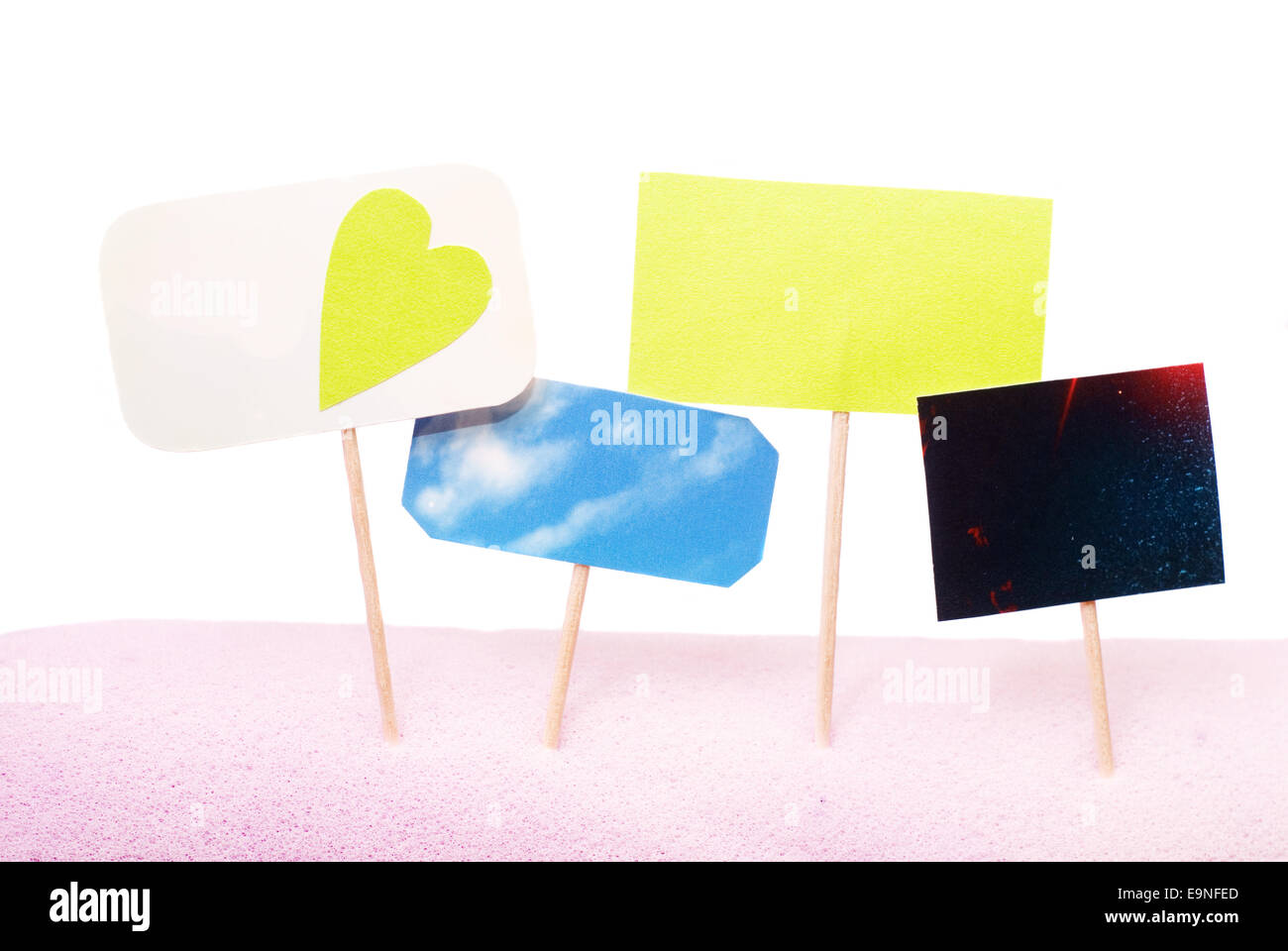 Blank paper protest hi-res stock photography and images - Alamy