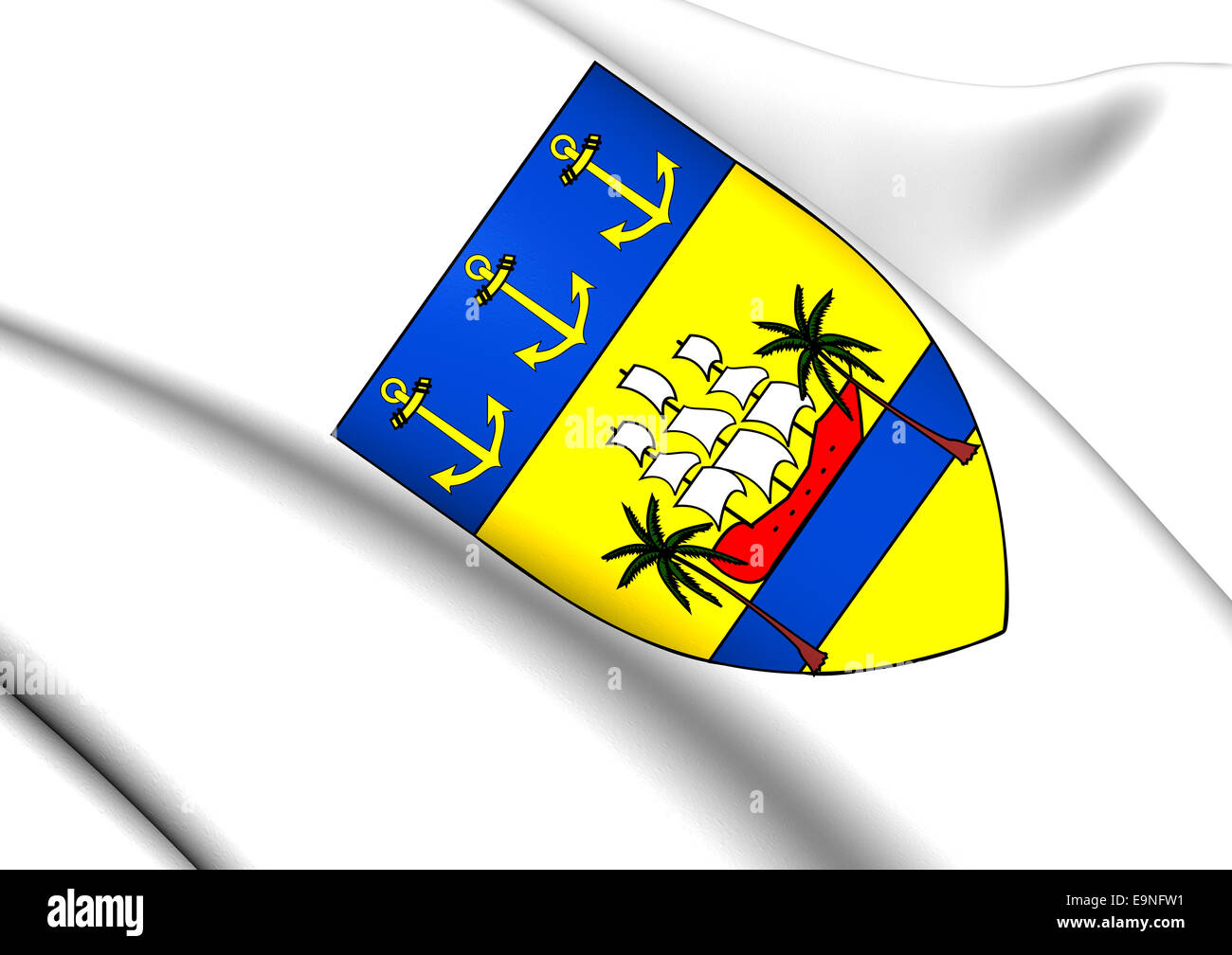 Abidjan Coat of Arms Stock Photo - Alamy