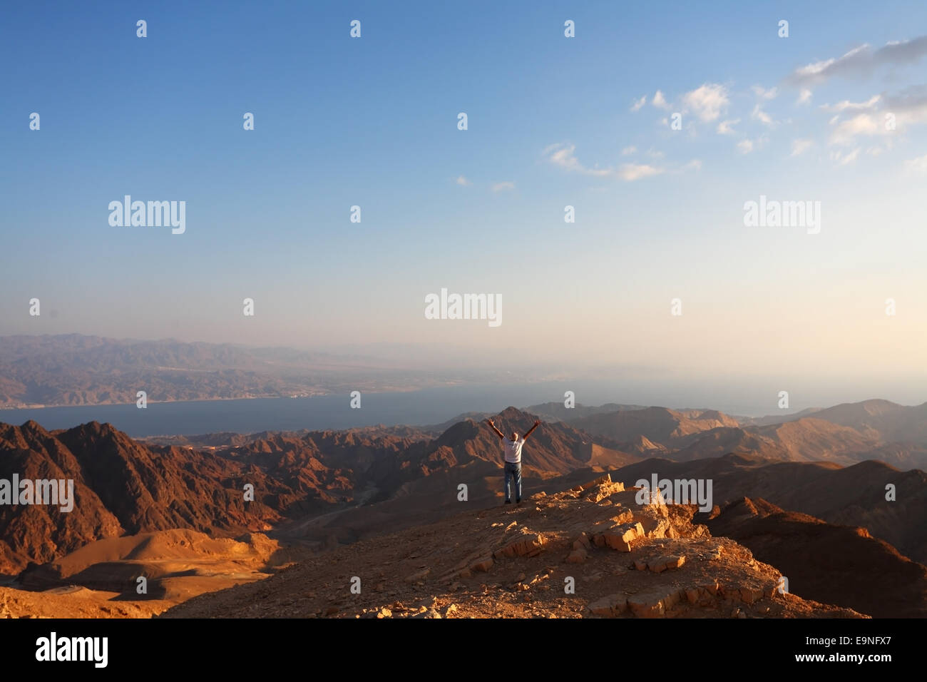 Classical bible landscape Stock Photo - Alamy