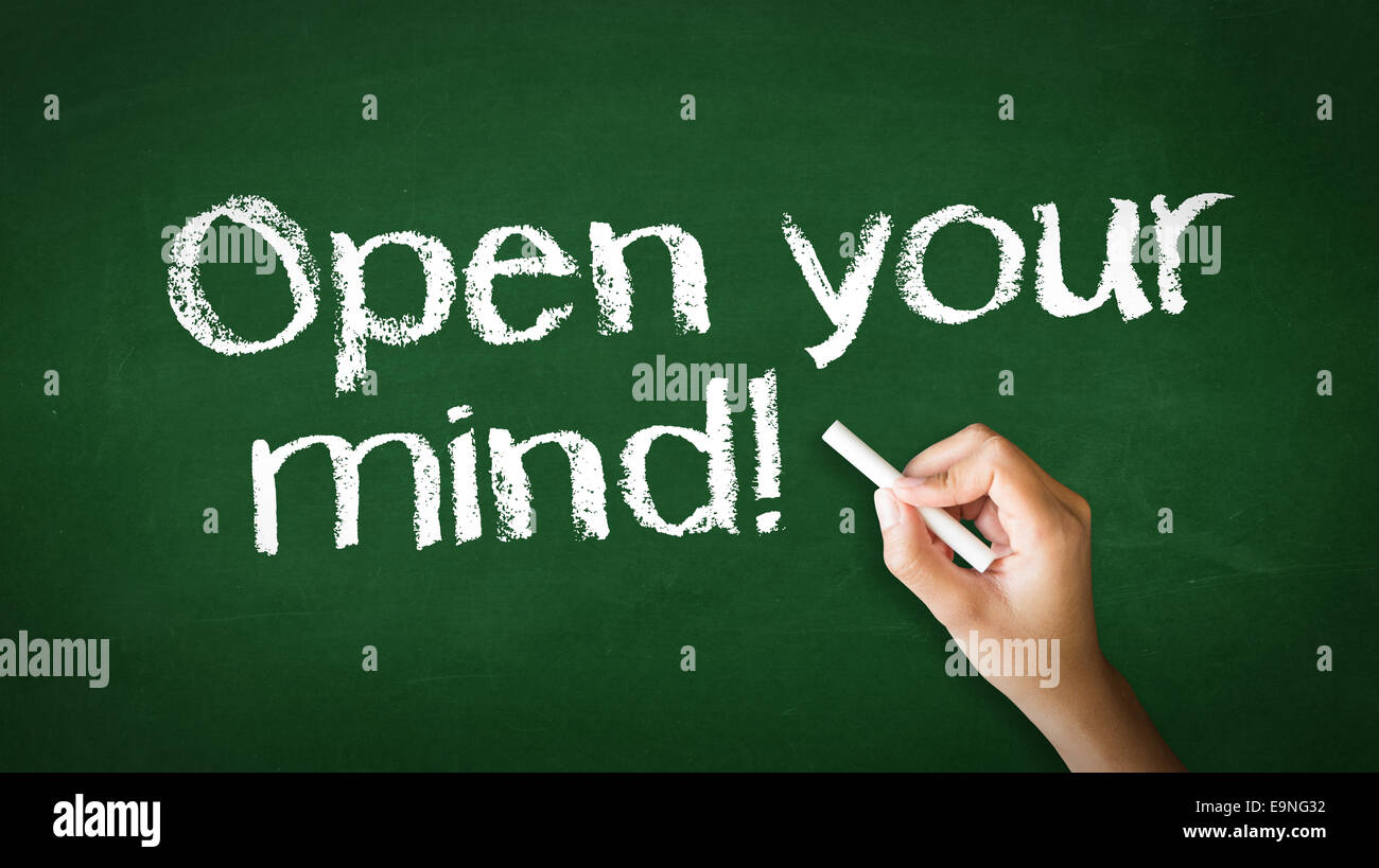 Open mind illustration hi-res stock photography and images - Alamy