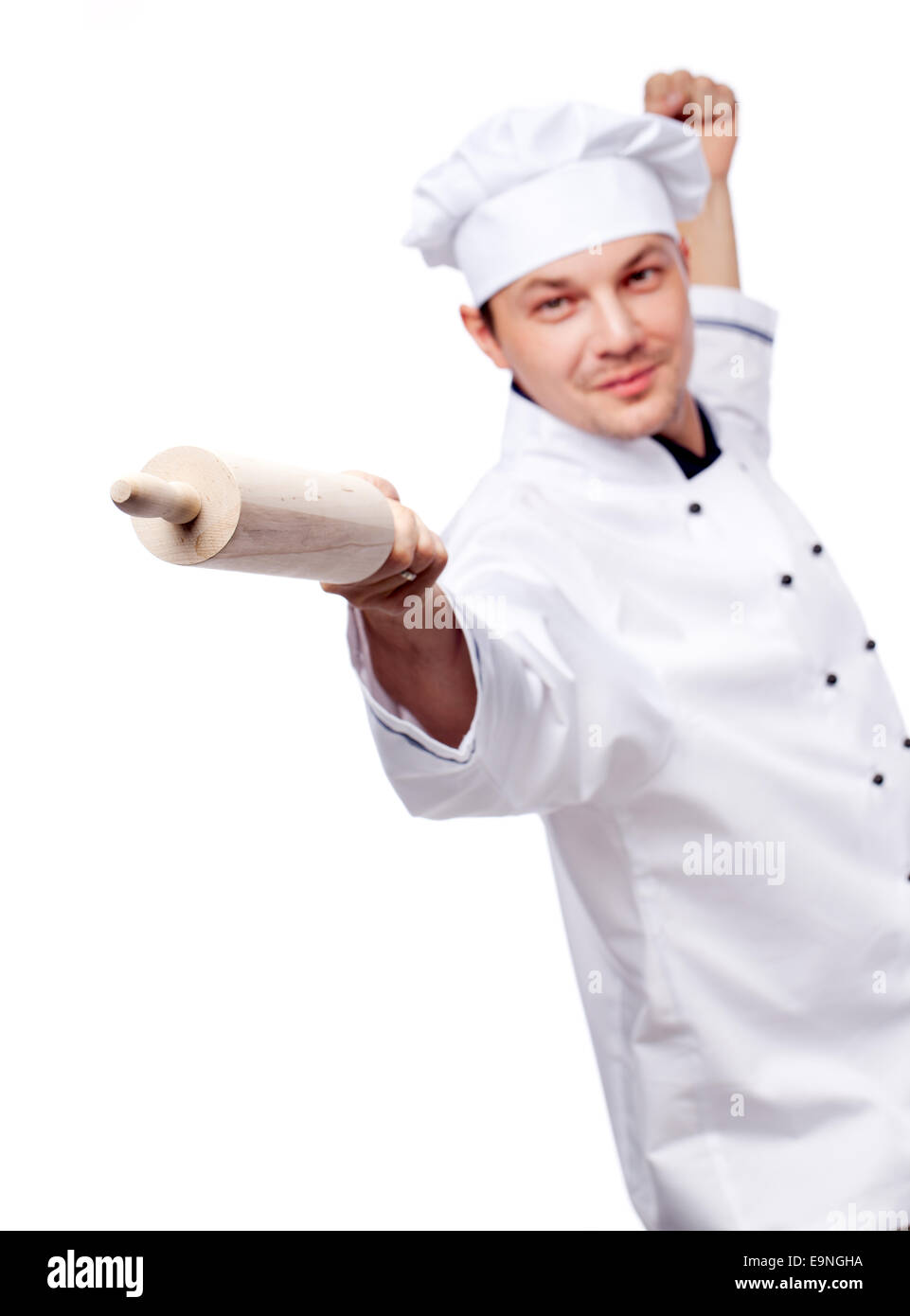 Cook in uniform hi-res stock photography and images - Alamy