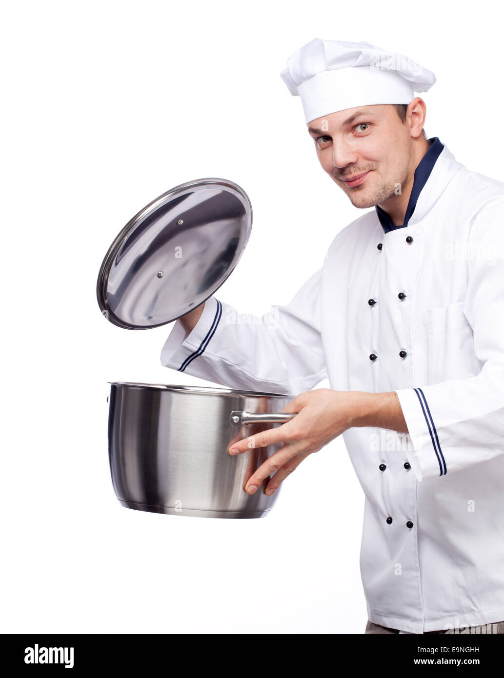 Happy chief in uniform hi-res stock photography and images - Alamy