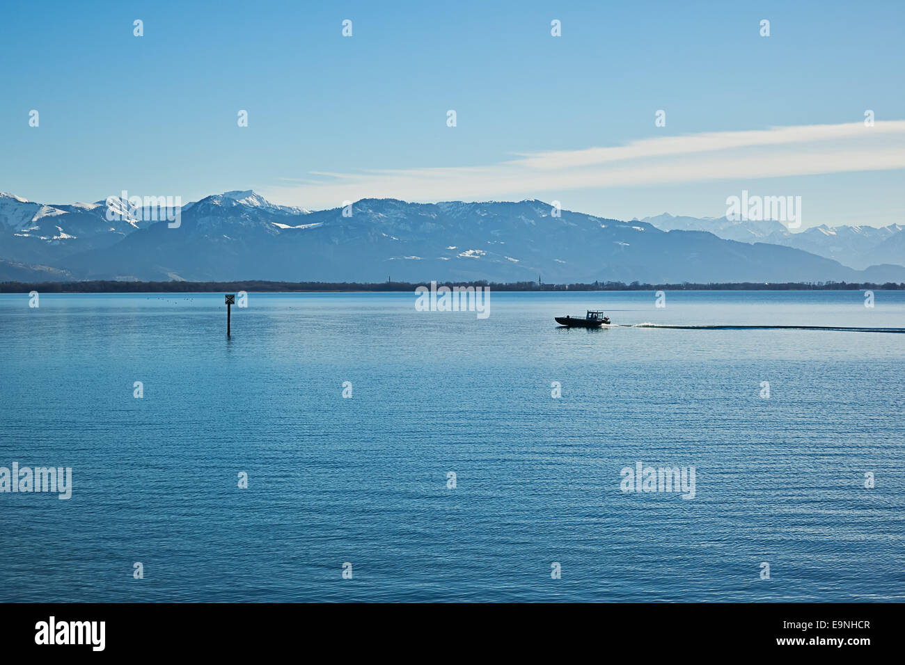 Lake constance bodensee swiss alps hi-res stock photography and images ...