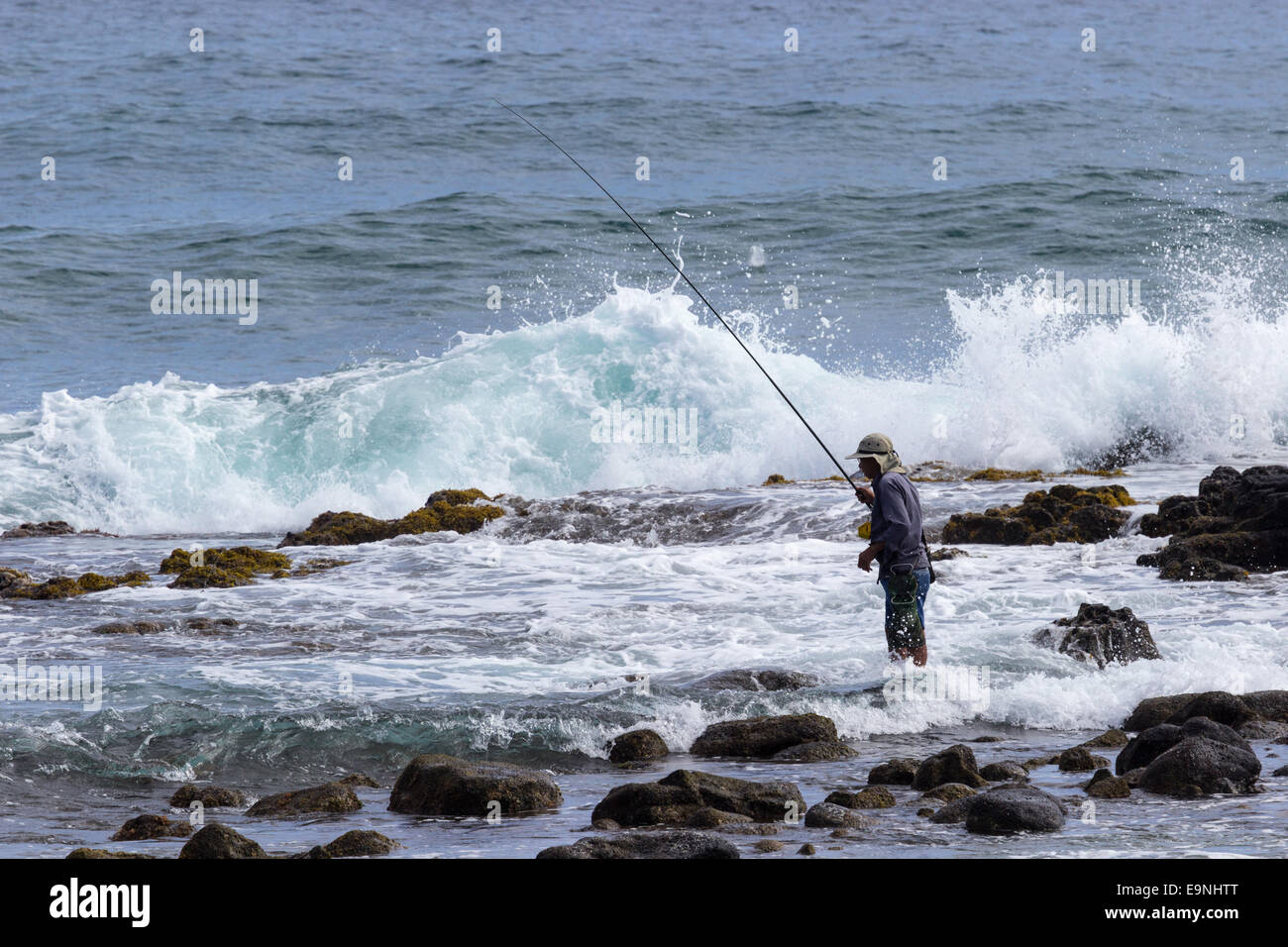 Rock in sea off hi-res stock photography and images - Alamy