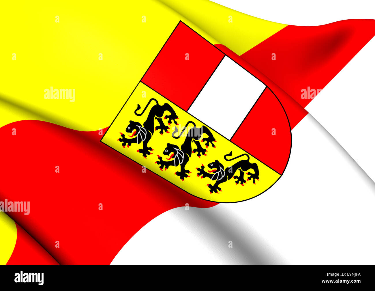 Flag of Carinthia Stock Photo - Alamy