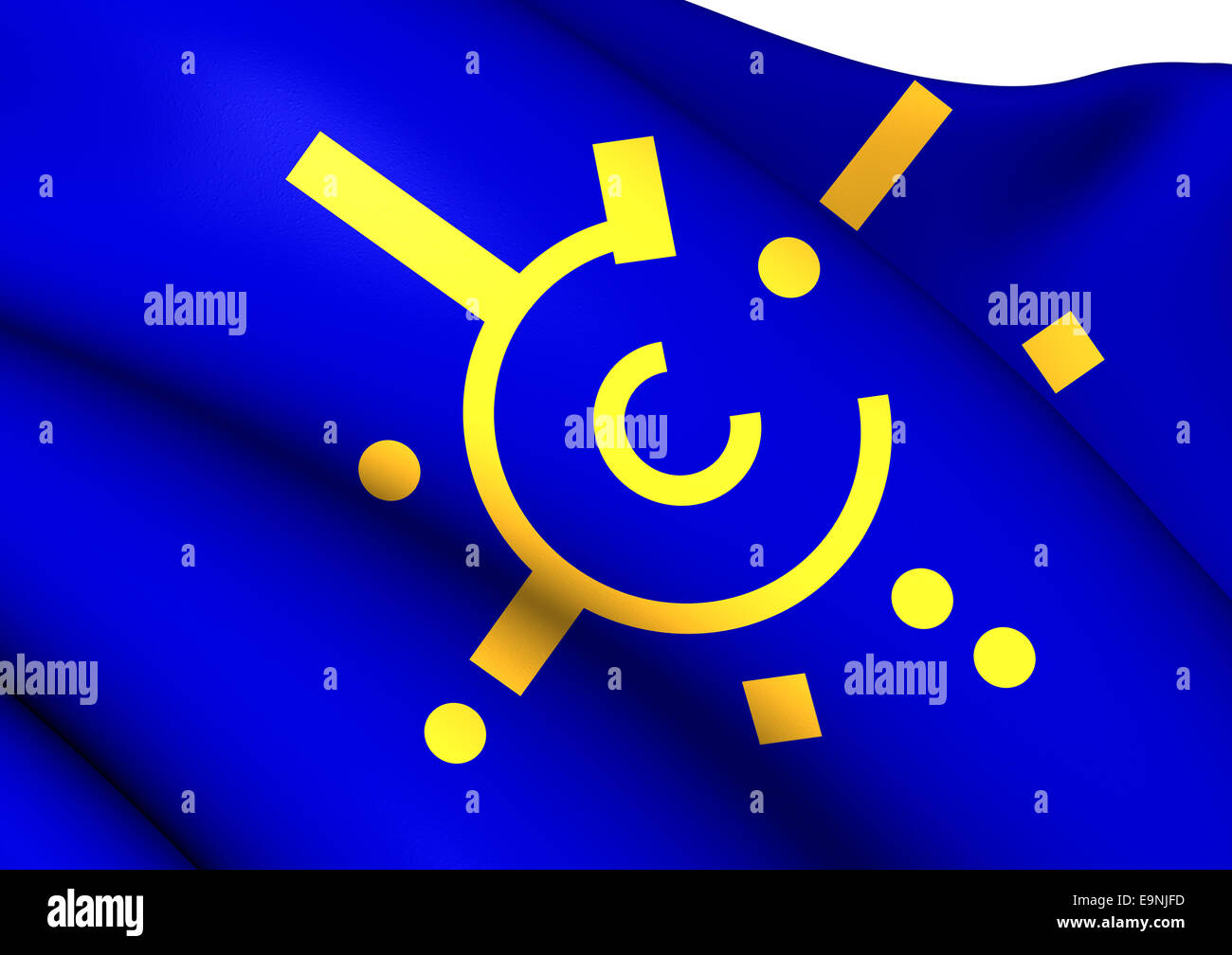 Central European Free Trade Agreement Flag Stock Photo - Alamy