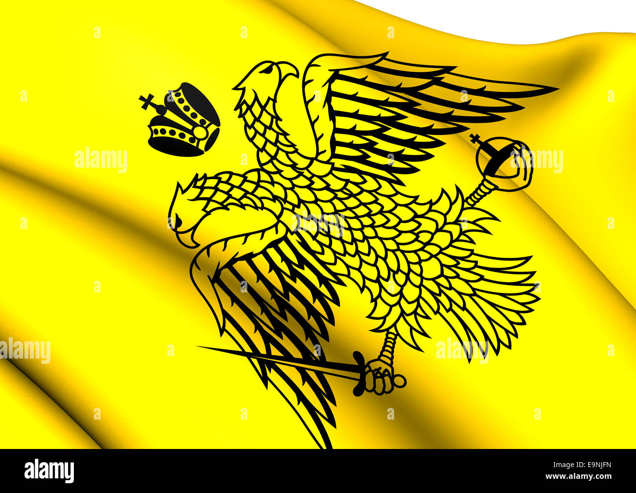 Greek Orthodox Church Flag Stock Photo - Alamy