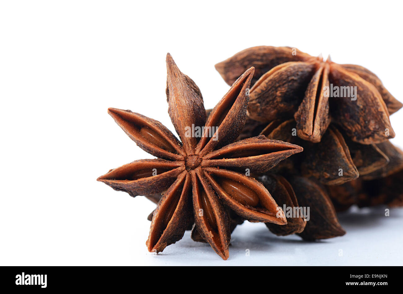 Anise isolated on white background Stock Photo - Alamy
