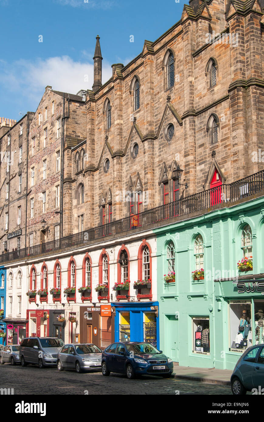 Victoria street scottish architecture hi-res stock photography and ...
