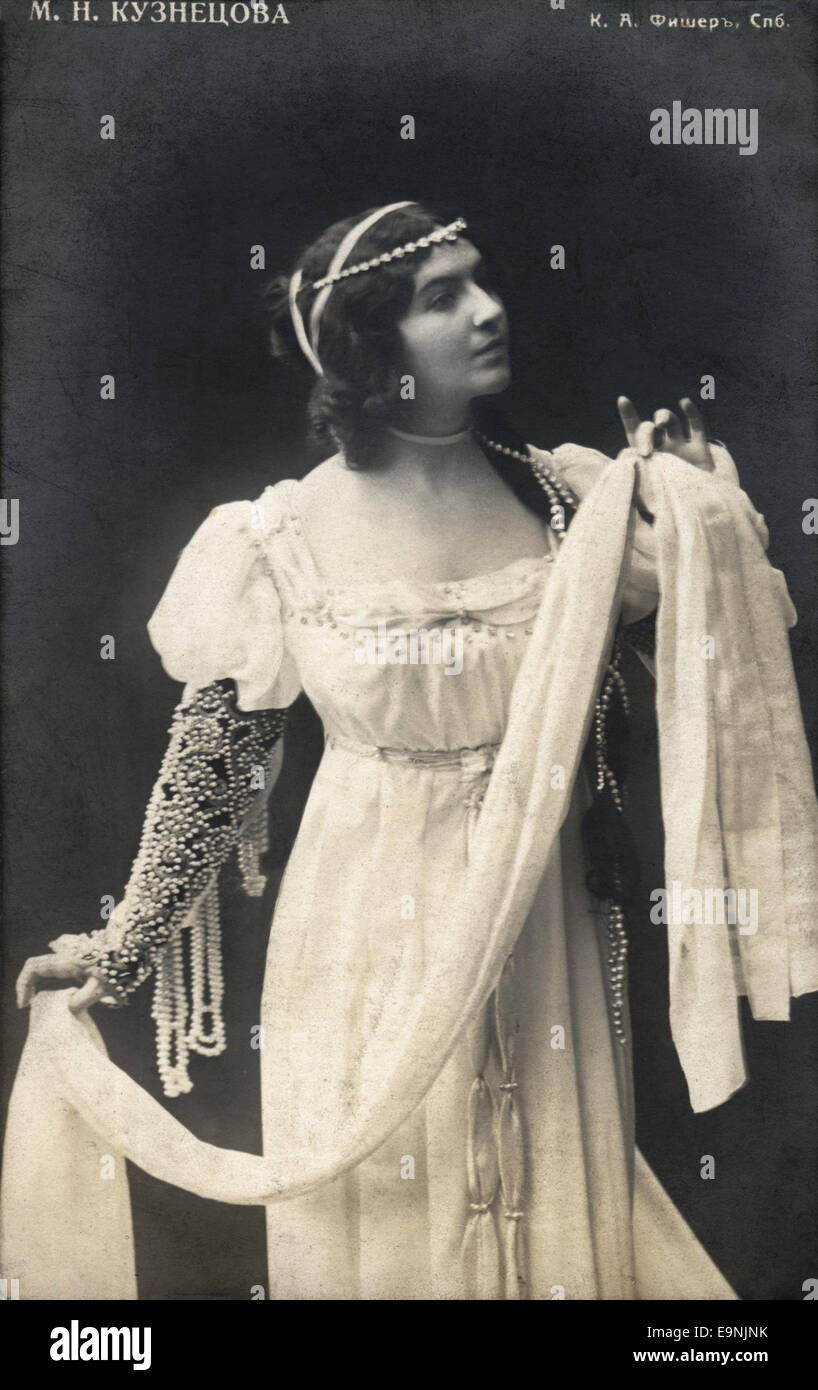 Maria Kuznetsova - Benoit (1880 - 1966) Russian opera singer and dancer ...