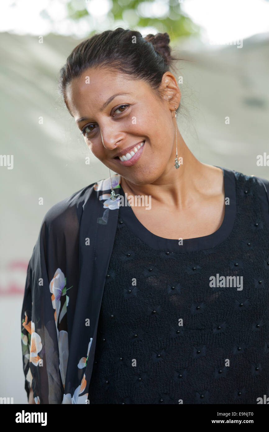 Helen Walsh, author, at the Edinburgh International Book Festival 2014 ...