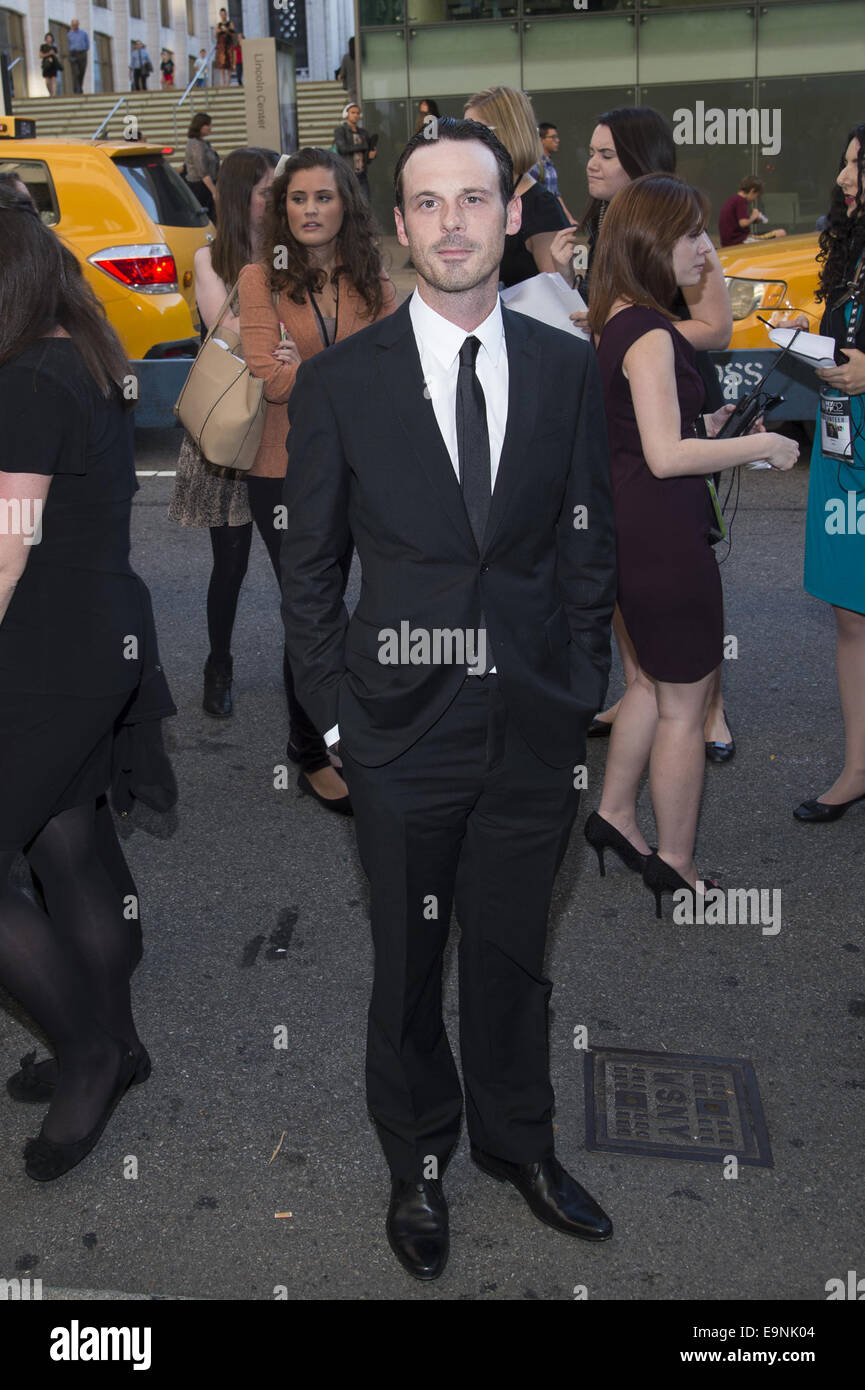 New York.NY.USA . Scott McNairy at the Gone Girl Gala Premiere. 52nd ...