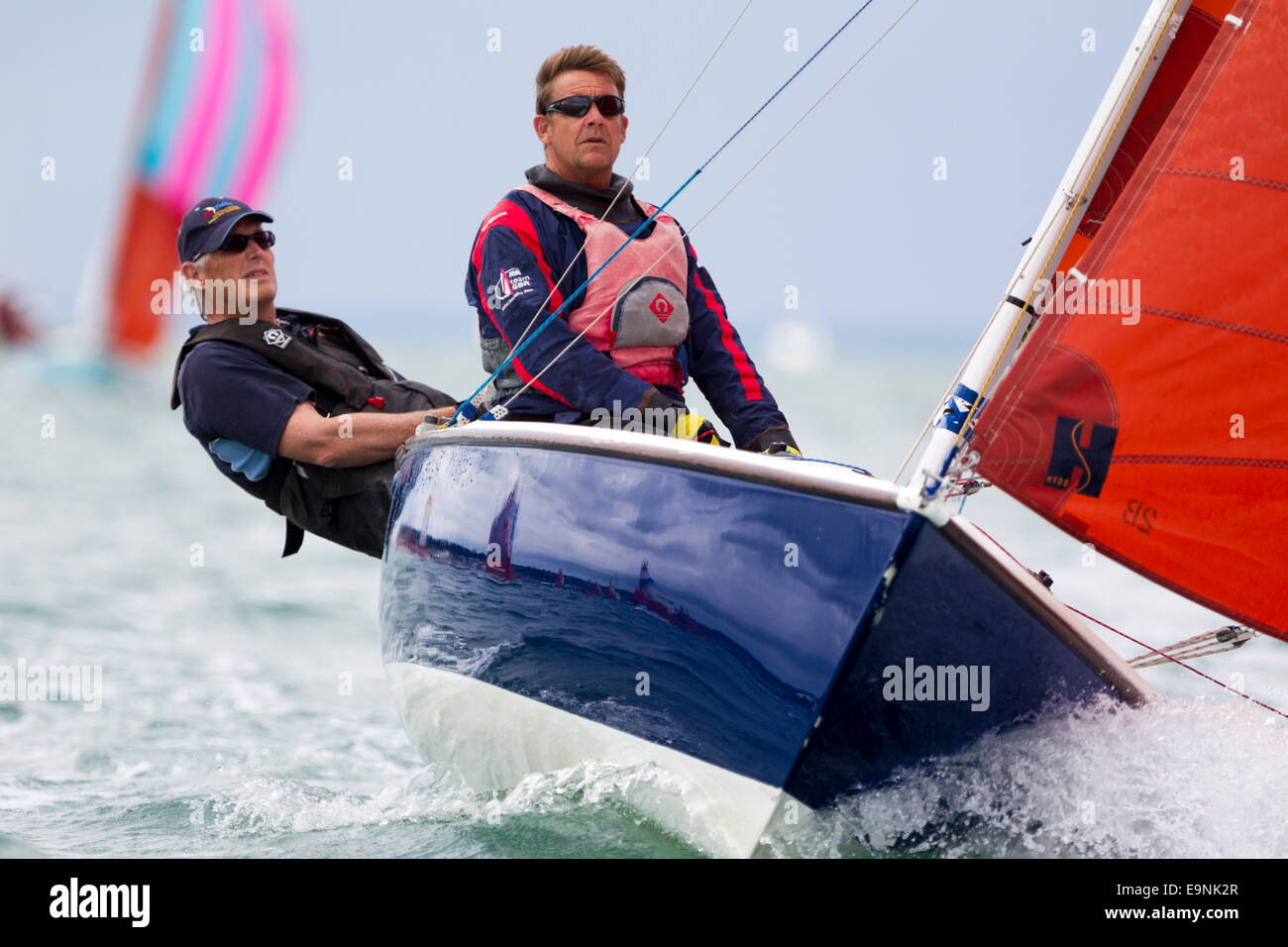 Squib dinghy sailing hi-res stock photography and images - Alamy