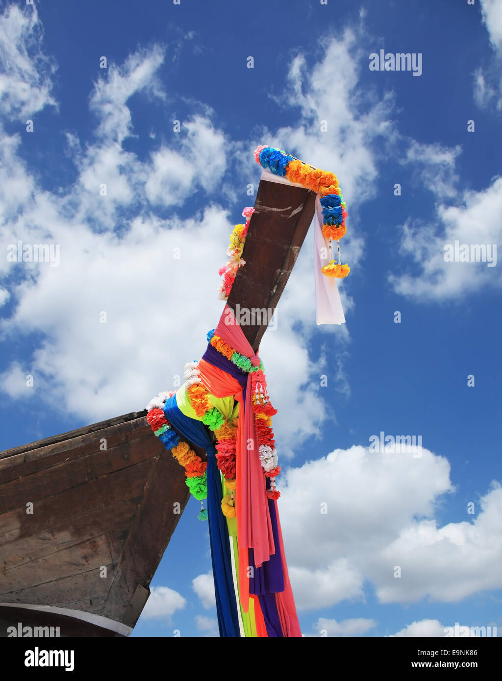 Beautifully decorated boat Stock Photo - Alamy