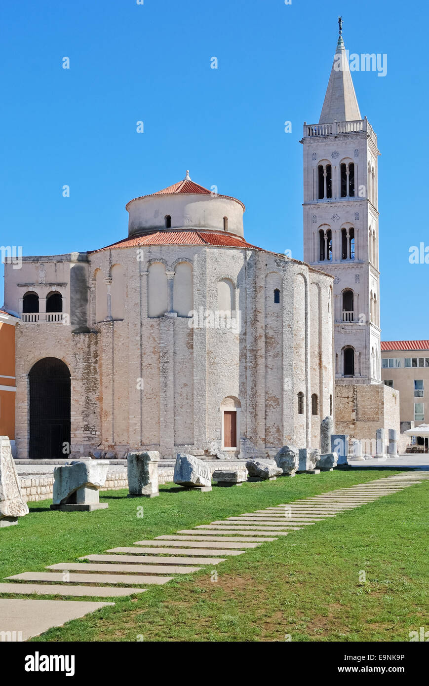 Church of sveti donat at zadar Stock Photo - Alamy