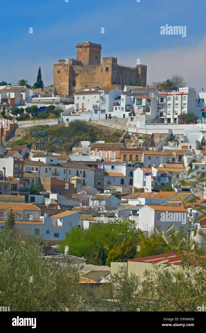 Luque, Castle, Route of the Caliphate, Cordoba province, Andalusia ...