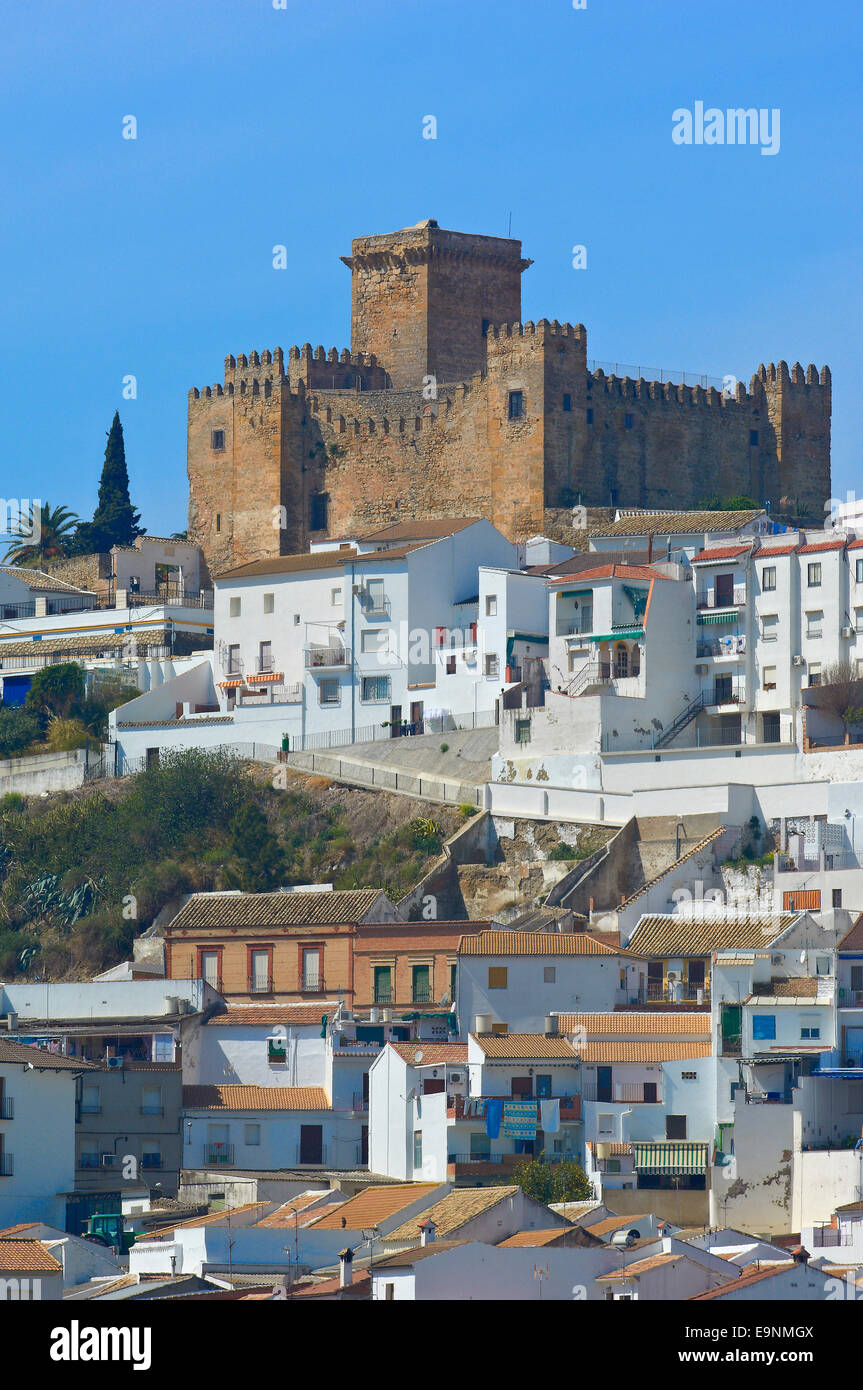 Luque, Castle, Route of the Caliphate, Cordoba province, Andalusia ...