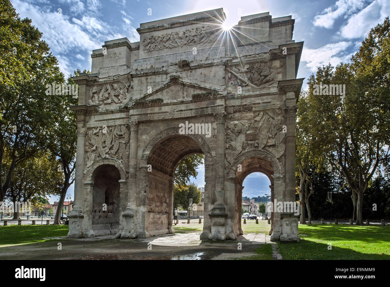 Roman Triumphal Arch of Orange / Arc de triomphe d'Orange, Provence ...