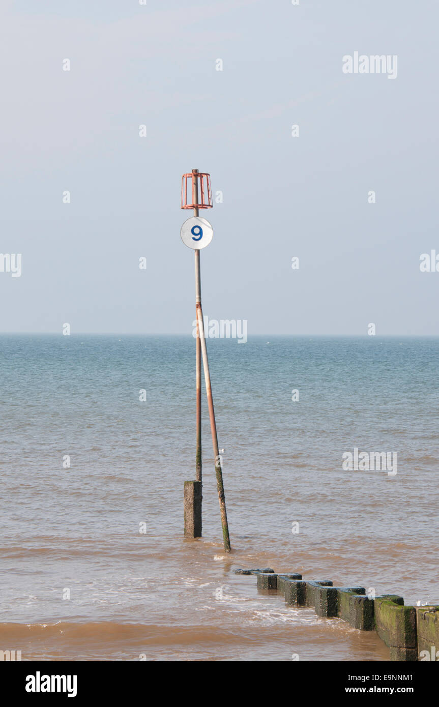 Groyne Marker High Resolution Stock Photography and Images - Alamy