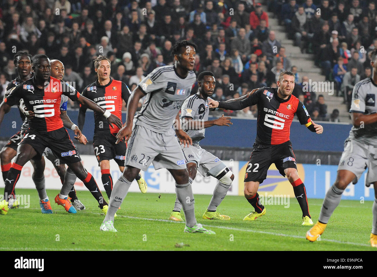 Corner france football hi-res stock photography and images - Alamy