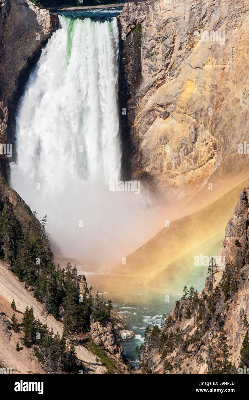 Yellowstone rainbow hi-res stock photography and images - Alamy