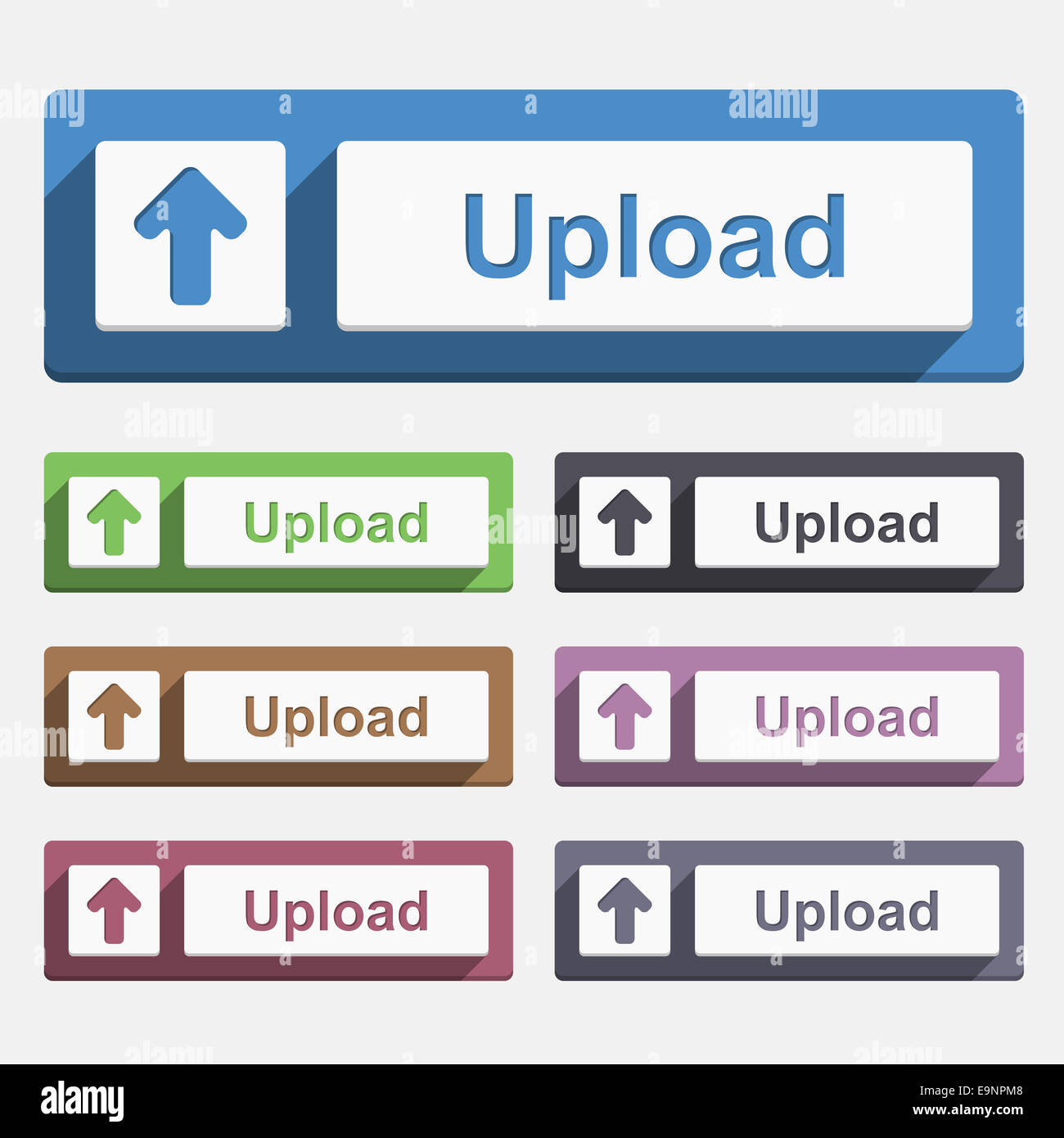 Flat button hi-res stock photography and images - Alamy