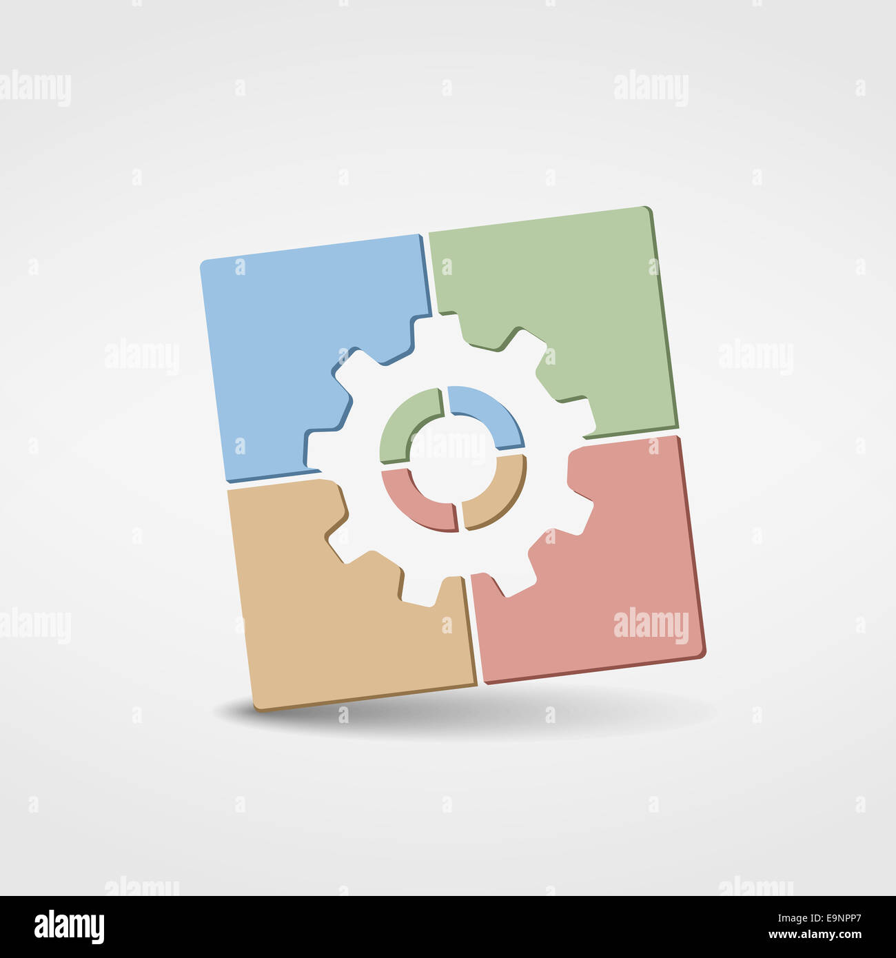 Gear logo symbol hi-res stock photography and images - Alamy