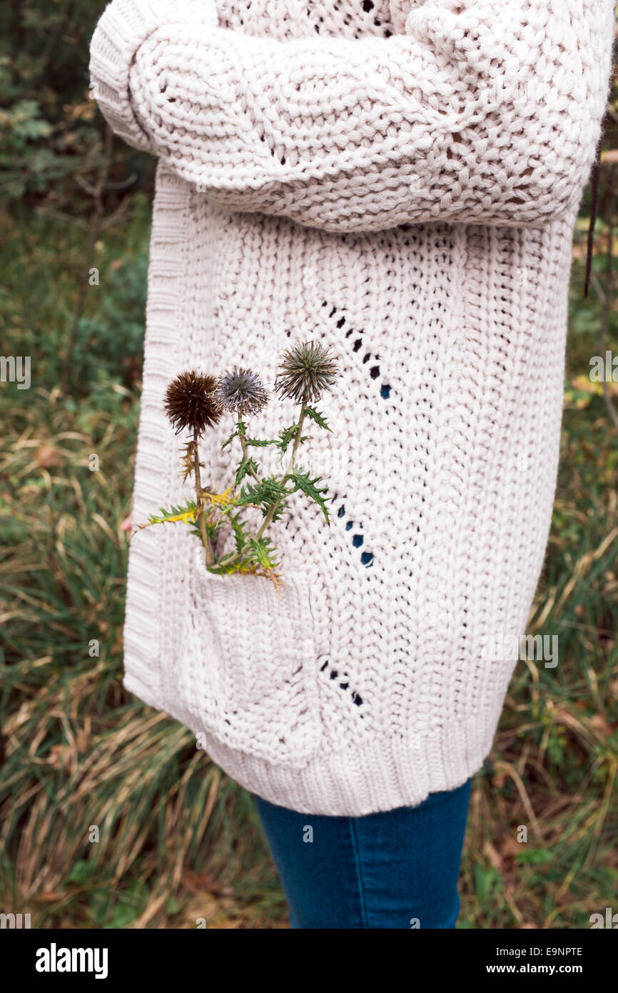 Woman thistle hi-res stock photography and images - Alamy