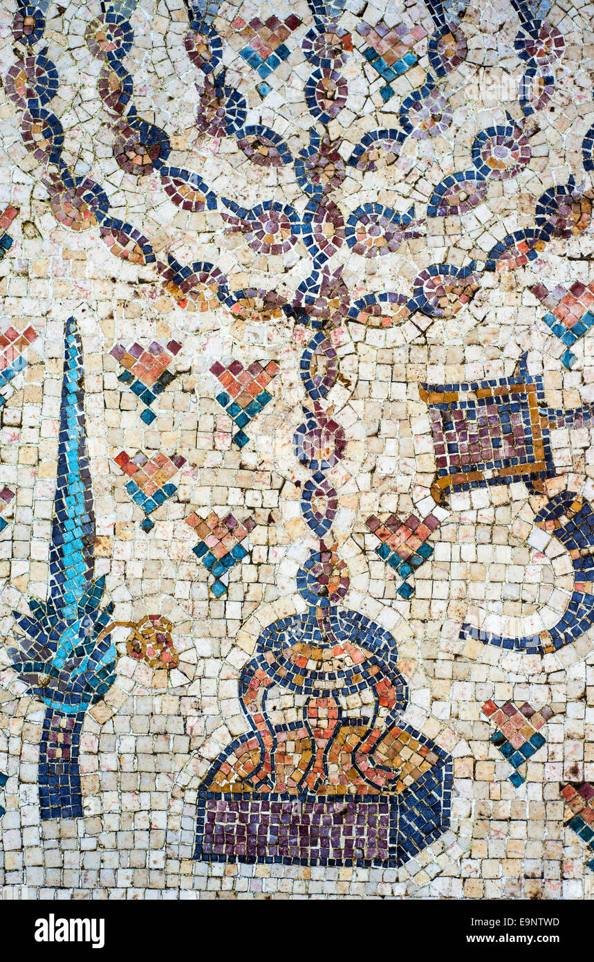 Ancient Roman Mosaic Floor Stock Photos & Ancient Roman Mosaic Floor ...