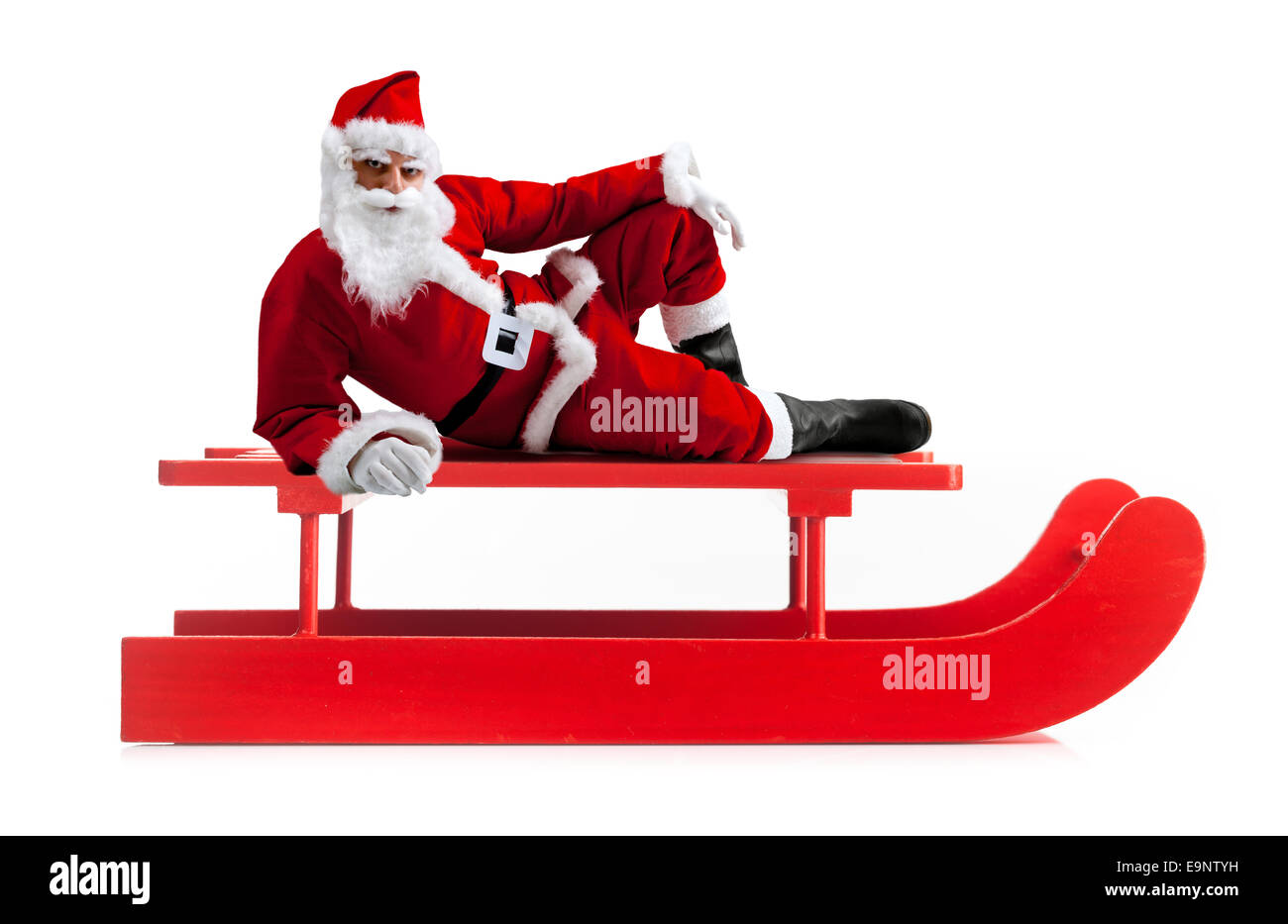 Sled of santa claus hi-res stock photography and images - Alamy