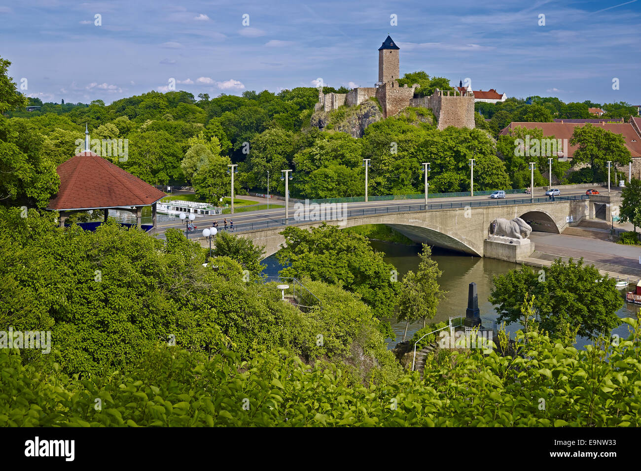 Giebichenstein castle in halle germany hi-res stock photography and ...