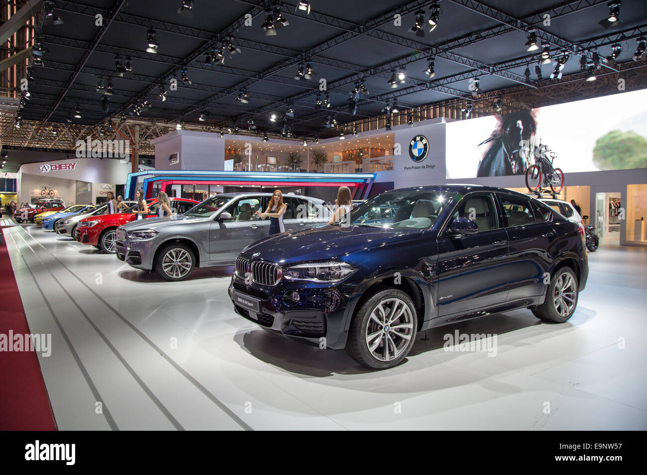 Sao Paulo, Brazil. 30th October, 2014. BMW X6 M Sport. Vehicles ...